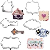 Amazon.com: 3 Pieces Cookie Cutter Set - Door Key Small House Stainless ...
