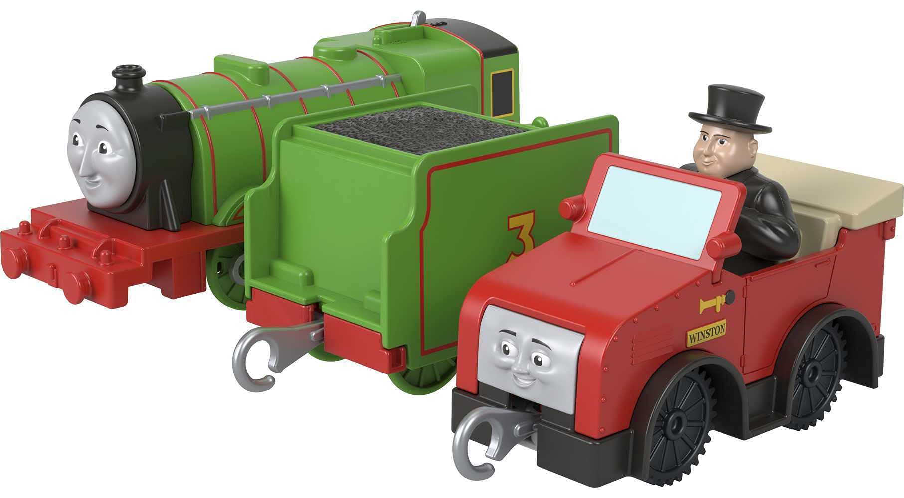 Mua Henry with Winston and Sir Topham Hatt, Motorized Toy Train for ...