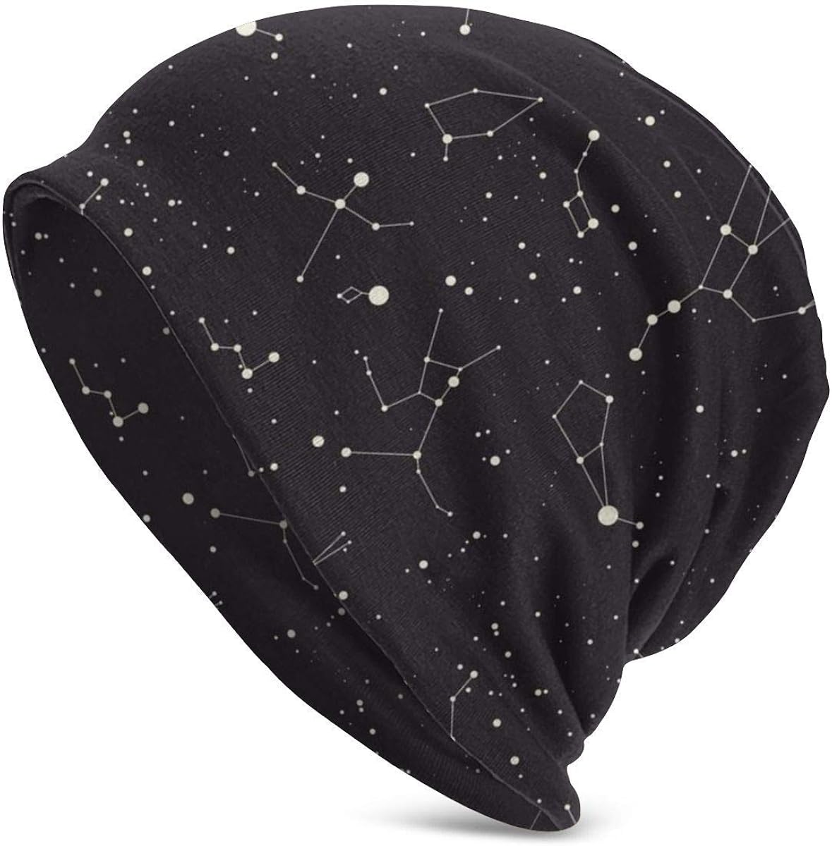 HJKI Star Constellation Vector Gorro de invierno cálido punto esquí ...