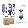 Inkbird Itc-310T 1200W Pre-Wired Digital Dual Stage Temperature Controller Outlet Thermostats ...