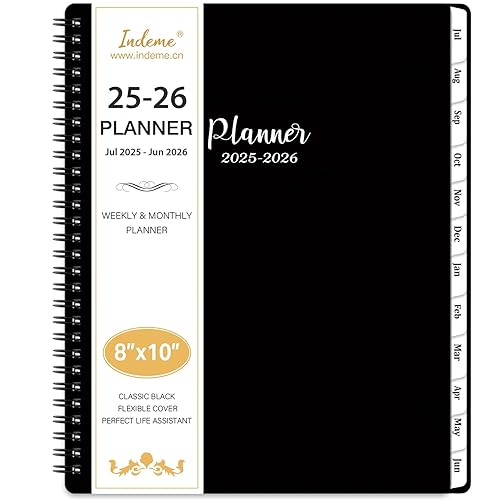 2025-2026 Planner - Planner 2025-2026 Weekly and Monthly, Jul. 2025 ...