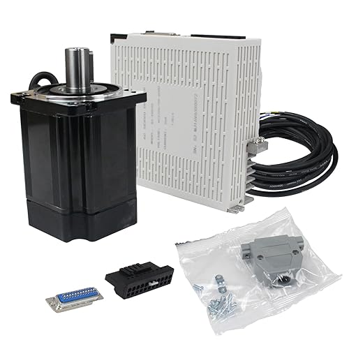RATTMMOTOR YPMC-750W 220V Servo Motor Kit, Servo Motor with Servo Motor ...