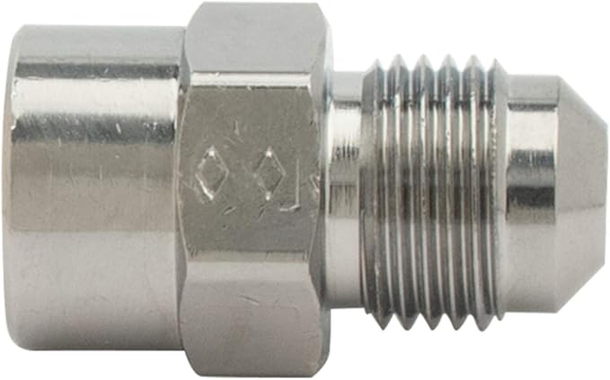 Amazon.com: FA6 P Brass Pipe Fitting, Fine Thread Adapter, 9/16-24 x 3/ ...