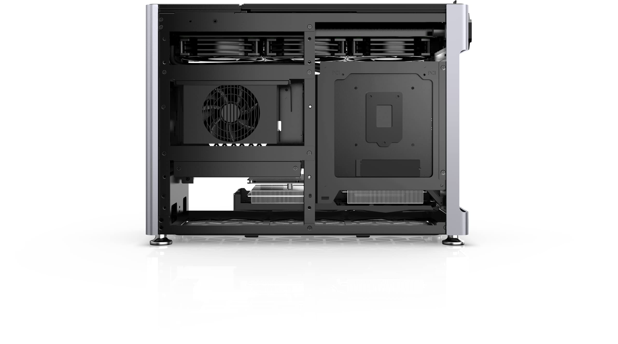 Mua Jonsplus i100 Pro Mini-ITX Gaming Case, Sandblasted Silver ...
