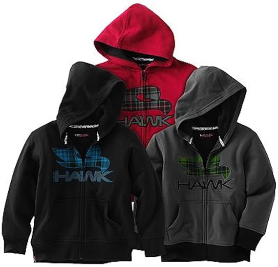 Amazon.com: Tony Hawk Red Logo Sherpa Hoodie - Boys' Size: 4: Athletic ...