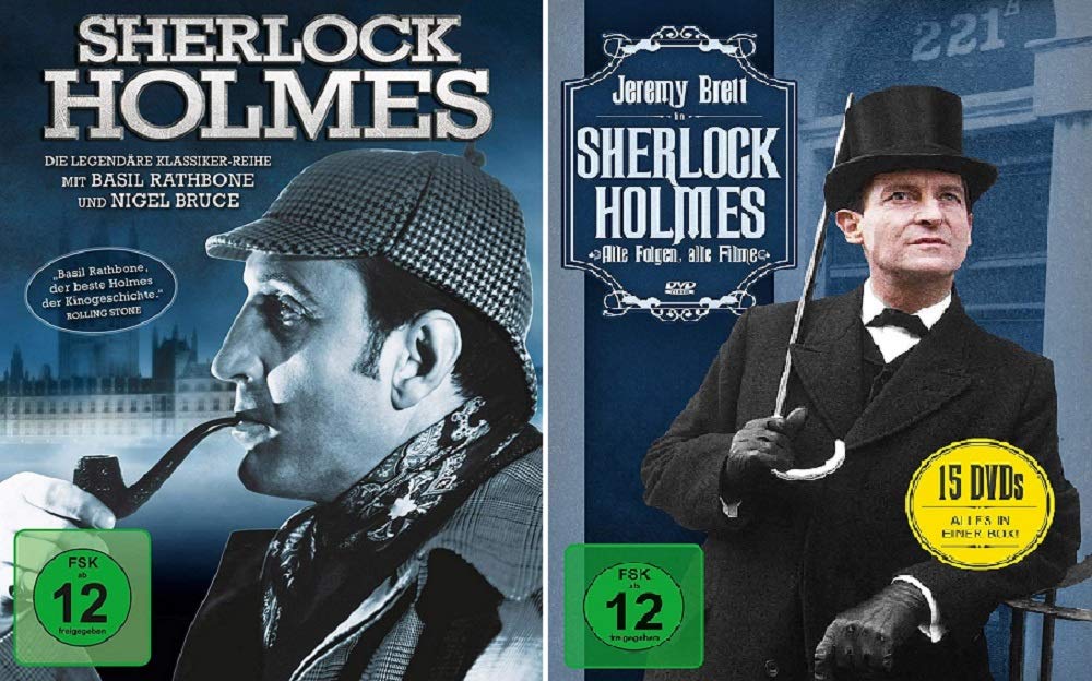 Sherlock Holmes Edition mit Basil Rathbone + Sherlock Holmes - Alle ...