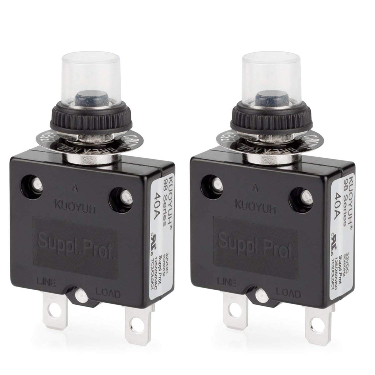 Siemens B240H 40-Amp Double Pole 120/240-Volt 22KAIC Bolt in Breaker ...