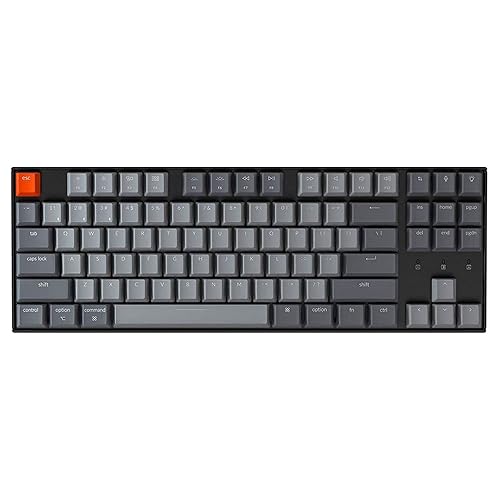 Keychron K8 Tenkeyless Wireless Mechanical Keyboard for Mac, RGB ...