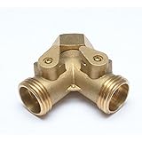 Washing Machine/Laundry Sink Y Wye Water Splitter Valve 3/4" Female GHT ...