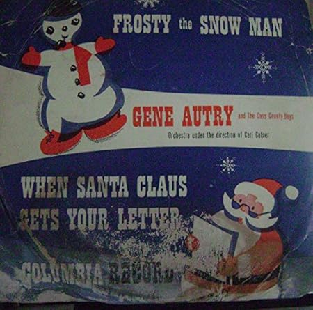 Gene Autry - Frosty the Snowman - 78 RPM - Amazon.com Music
