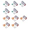 MUYI 5 Kit 6 Pin Way DT Series Connector Gray Receptacle IP67 ...