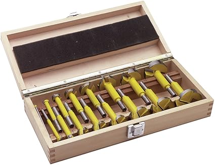 Woodtek 109094, Bits, Drill And Boring, Forstner, 16-pc Carbide Tipped ...