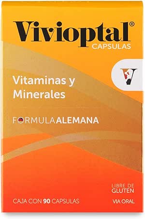 Vivioptal Vitaminas y Minerales 90 cápsulas: Amazon.com.mx: Salud y ...