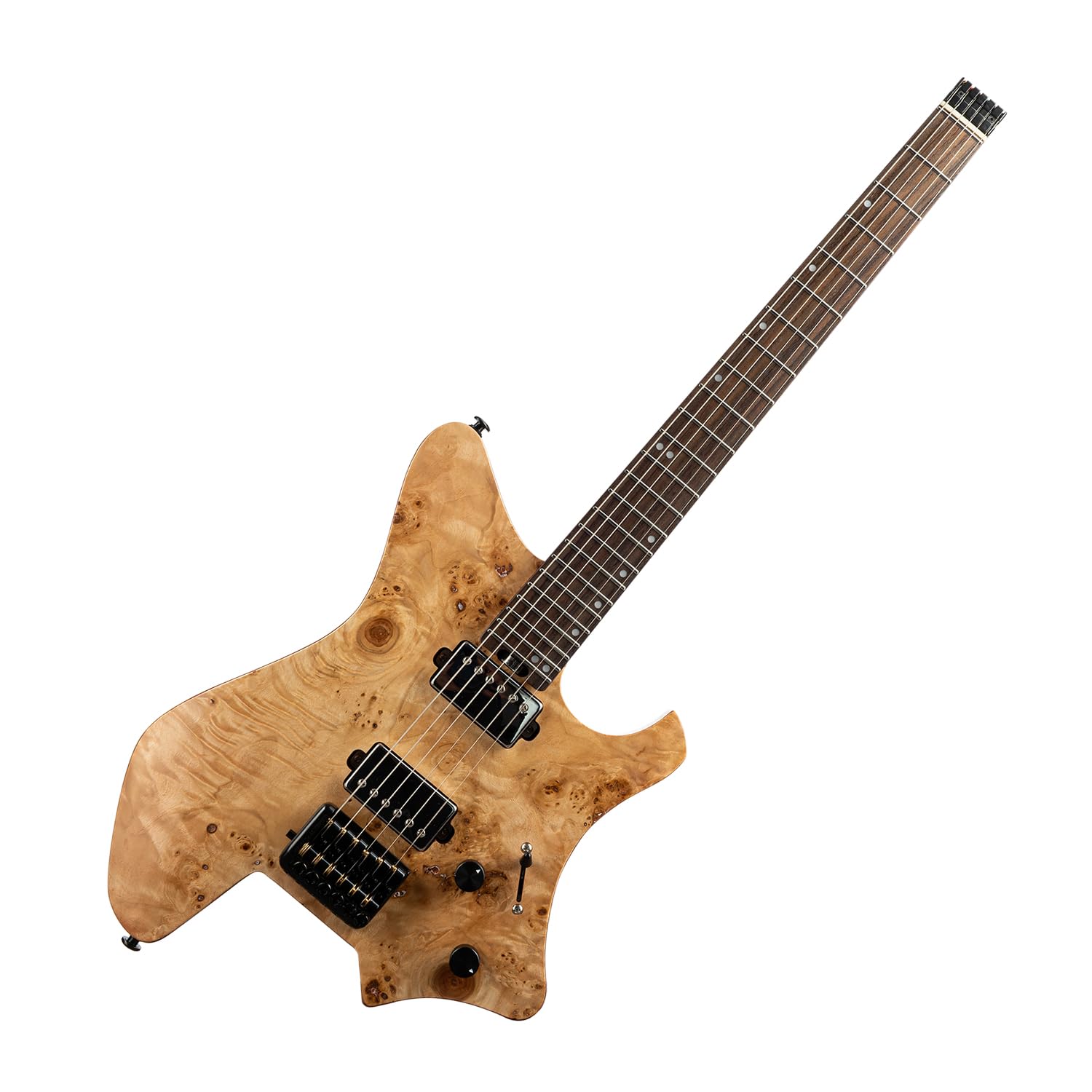 Mua EART Headless Electric Guitar GW2 fix Bridge for 6 String Travel ...
