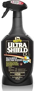 Amazon.com: Absorbine UltraShield EX Insecticide Spray for Horses & Dogs, Kills & Repels Fly ...