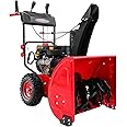 Amazon.com: PowerSmart 24-Inch Gas Snow Blower with 212cc Engine ...