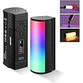 Amazon.com: NEEWER Basic Magnetic RGB Video Light, 360° Full RGB Mini LED Camera Light CRI96 ...