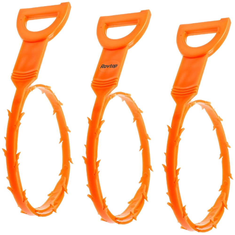 Qmcmc Kitchen Sink Bath Hair Cleaner Remover Chain Hook Brush Bathtub ...