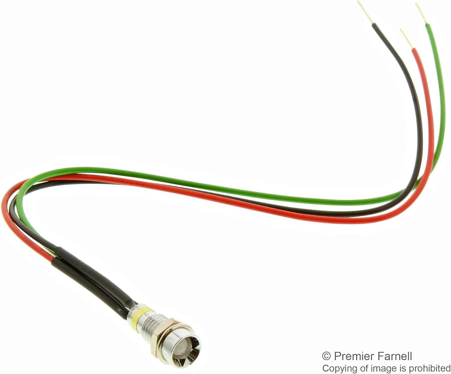 1 piece 2V LED PANEL MNT RED/GREEN DIALIGHT 606-2415-110F INDICATOR ...