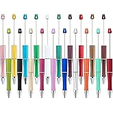 Amazon.com : 120PCS Beadable Pens Kit- 60PCS Beadable Pens Bulk 10 ...