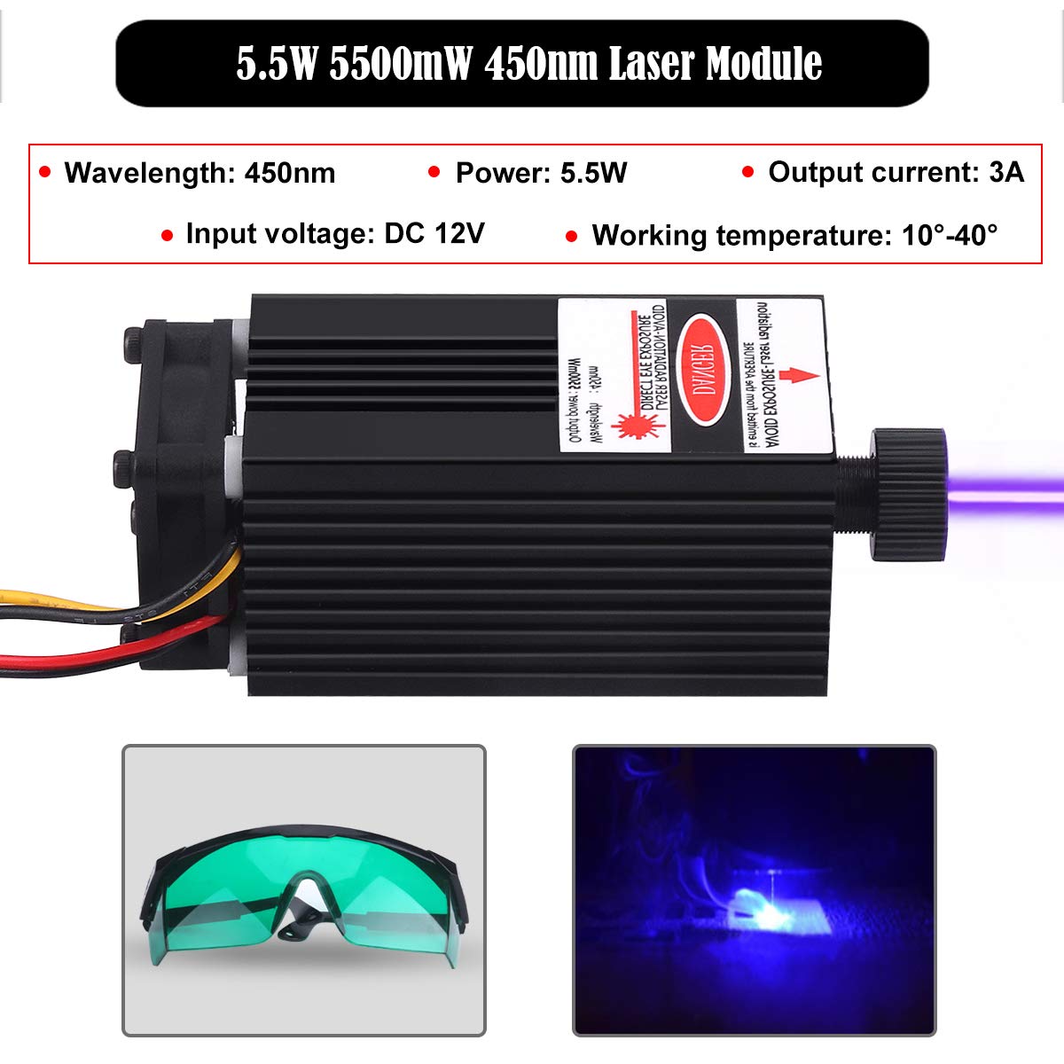 Industrial Power Tools MYSWEETY DIY CNC 3018-PRO 3 Axis CNC Router Kit ...