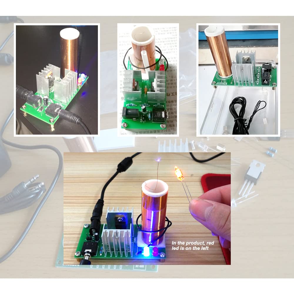 Mua DIY Mini Tesla Coil Kit 15W Soldering Project Kit Mini Music Tesla ...