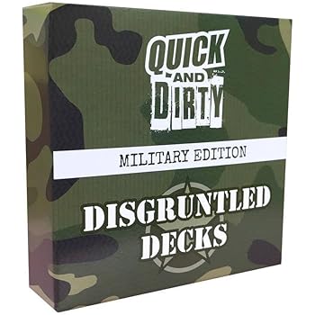 Amazon.com: Disgruntled Decks - The Original Military Party Card Game ...