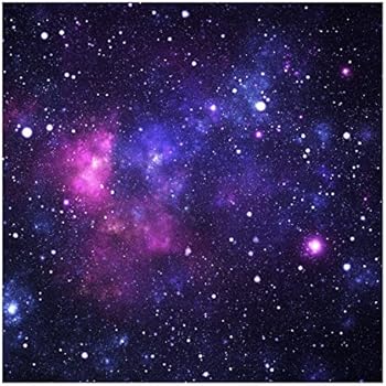 Amazon.com: Non-woven Wallpaper - Galaxy - Mural Square wallpaper wall ...