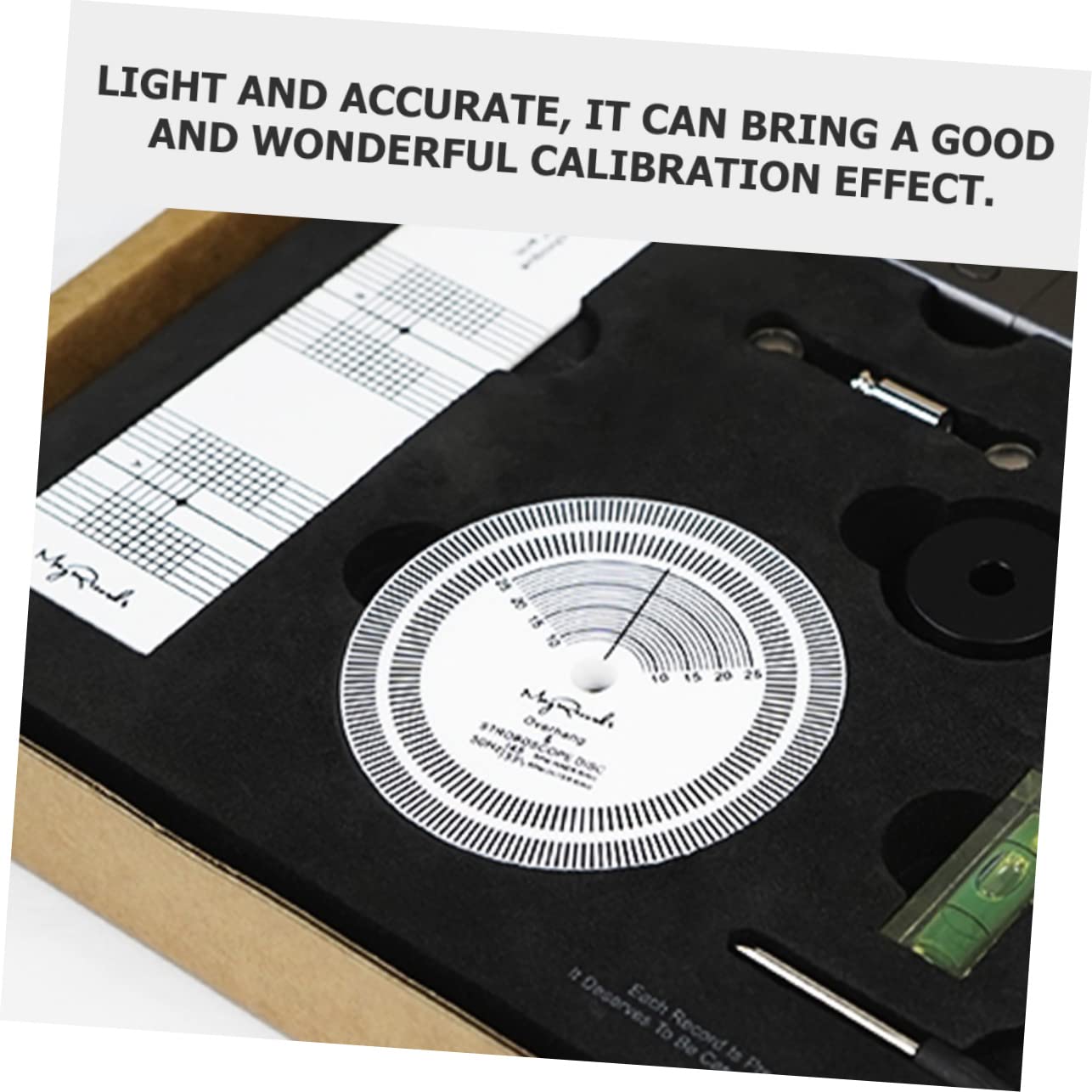 Mua FELTECHELECTR Vinyl Record Player Speed Vinyl Calibration Disc ...