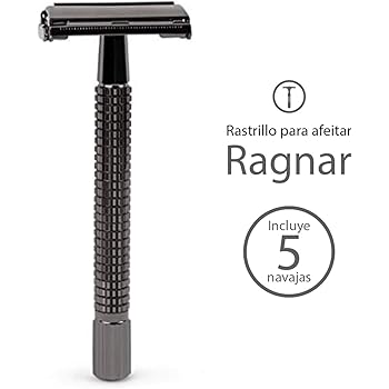 Rastrillo para Afeitar de Acero Inoxidable Vintage Mamba Shave ...