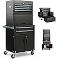 Amazon.com: Goplus Tool Chest, 6 Drawers 3-in-1 Extra Large Tool ...