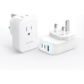 Amazon.com: Anker (2Pack) USA to Europe International Plug Adapter ...