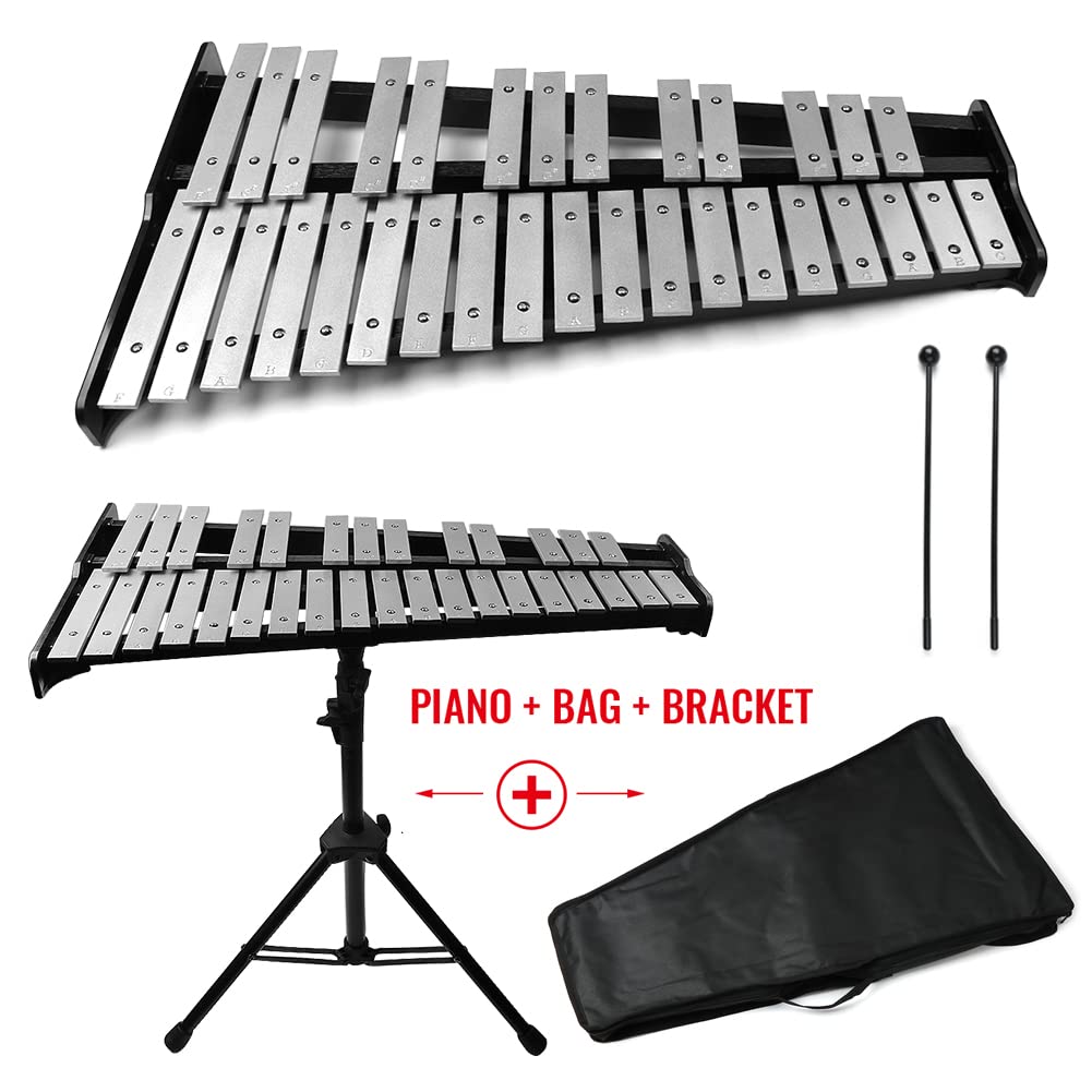 Mua 32 Notes Glockenspiel Kit Xylophone Bell Percussion Instruments ...