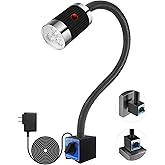 Magnetic Work Light, LED Machine Light with Flexible Gooseneck and ...