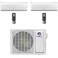 Amazon.com: Gree 18,000 BTU Multi21+ Dual-Zone Wall Mount Mini Split Air Conditioner Heat Pump ...