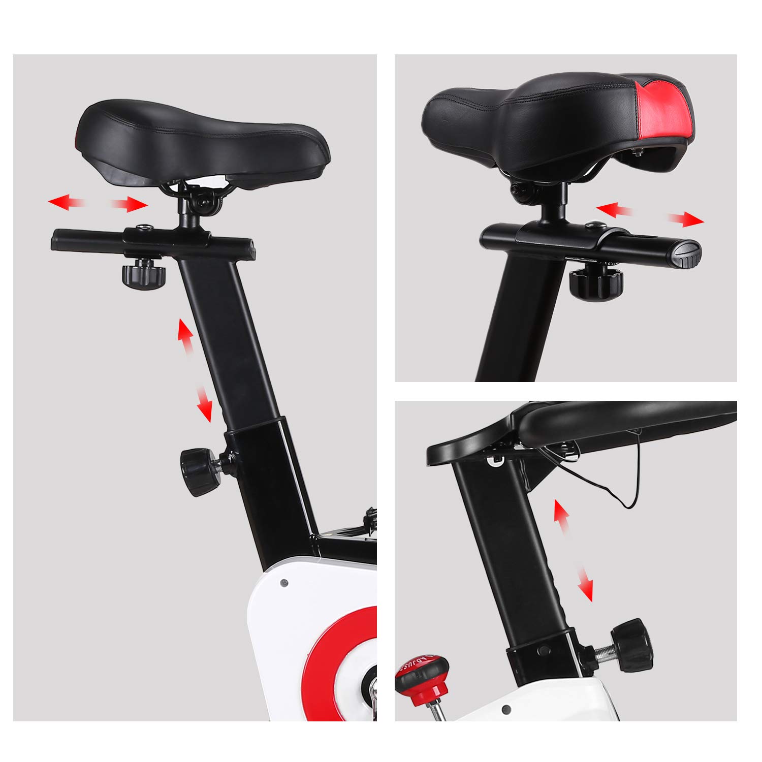 Exercise Bike, CHAOKE Indoor Cycling Bike, Stationary Bike Magnetic ...