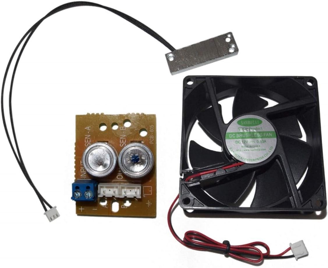 How is this outdoor CCTV security camera enclosure heater/fan supposed ...