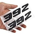 Amazon.com: 2X 392 Emblem Badge Decal 3D Logo Nameplate 3D Raised ...