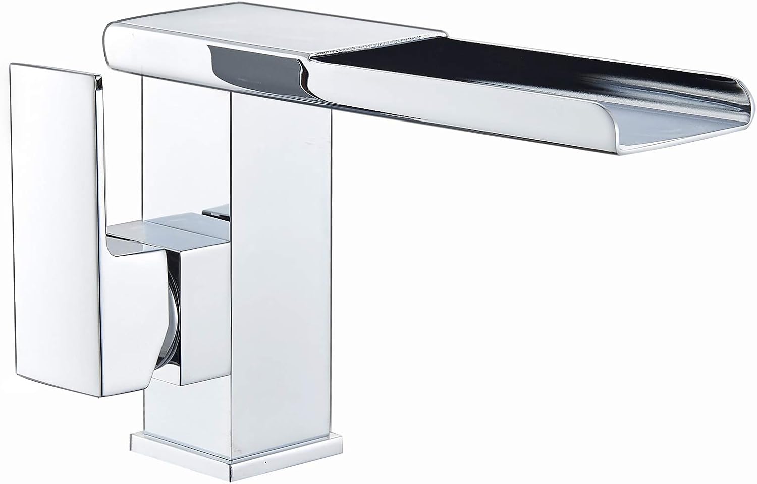 Suguword Mixer Waterfall Basin Tap Single Handle Single Hole Monobloc ...