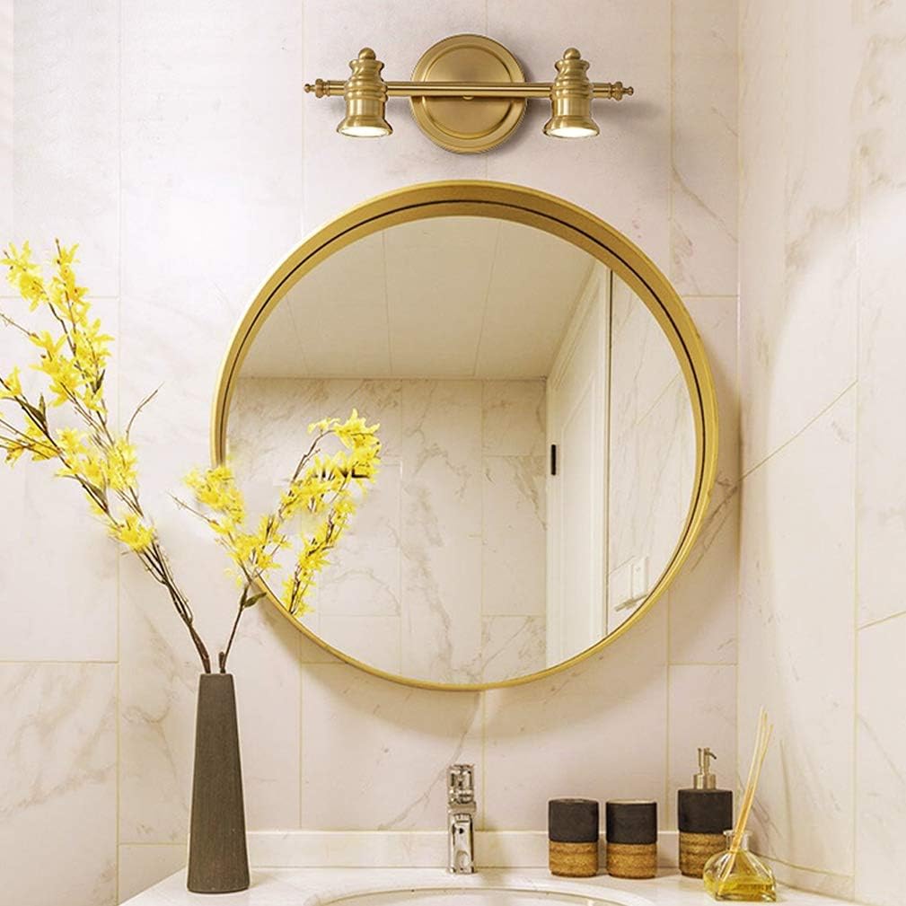 Illuminazione bagno testa 2 Lampade a specchio a LED vintage Applique ...