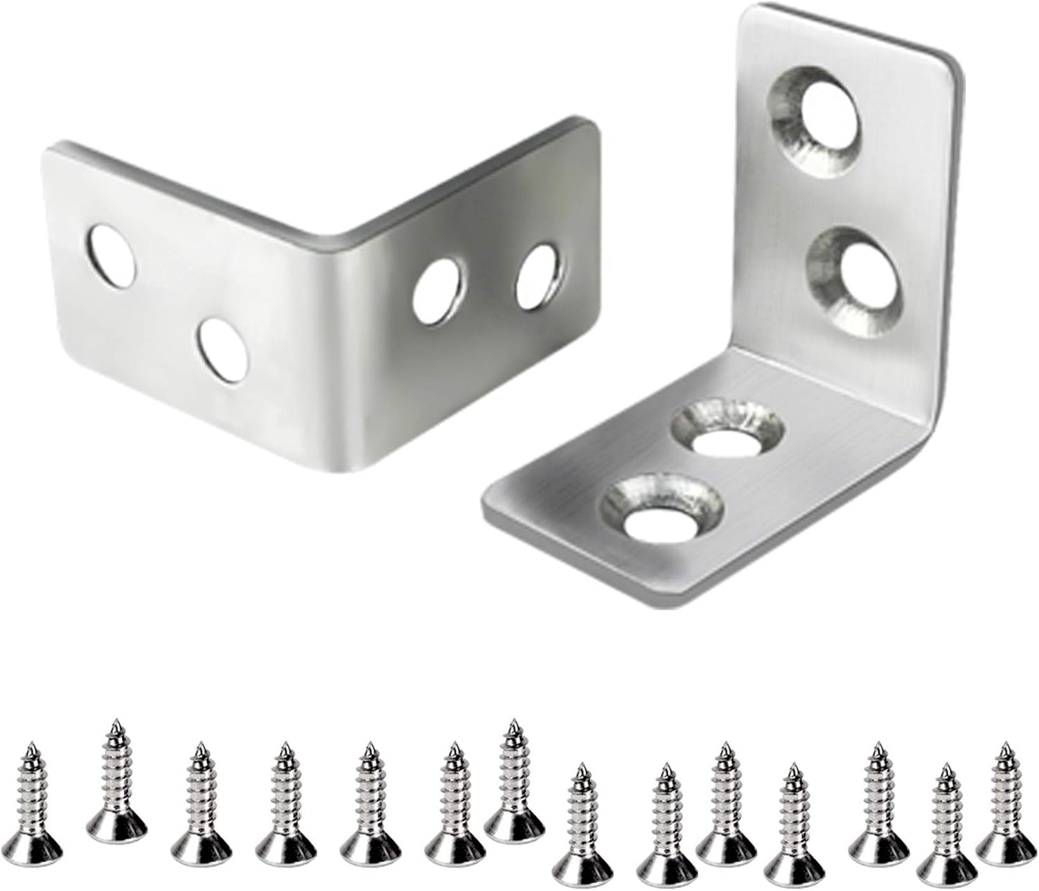 Stainless Steel Bracket, Right Angle Corner Brace Fastener, (30×30×20mm ...