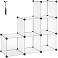 Amazon.com: SONGMICS Cube Storage Organizer, 6 Cube Closet Organizers ...