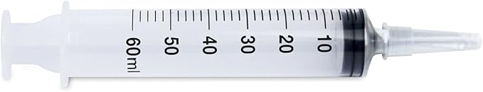 Amazon.com : AHS 60CC Catheter Tip Sterile Syringe, 25/Box : Everything ...