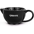 Amazon.com: QSHAVE Shaving Scuttle Mug - Keep Lather Always Warm Large ...
