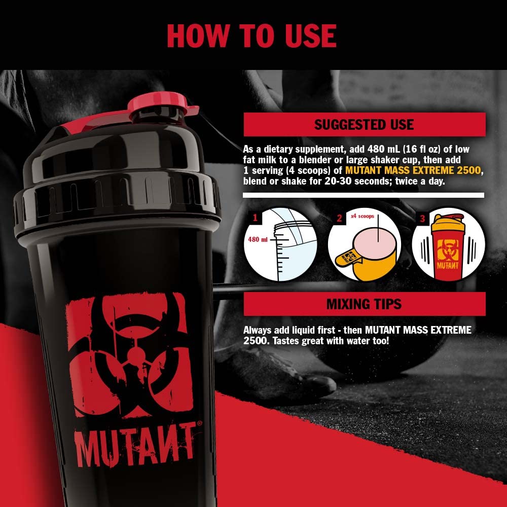 Mua Mutant Mass Extreme Gainer – Whey Protein Powder – Build Muscle Size and Strength – High ...