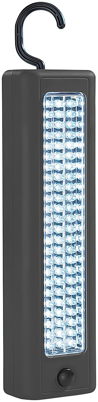 Lunartec LED Lampe Magnet: Kabellose Hochleistungs-Arbeitsleuchte, 72 ...