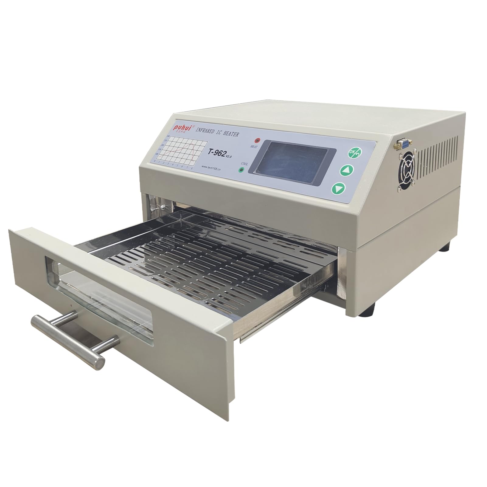 Reflow Soldering Station, T962 110V 800W Infrared Reflow Oven Furnace ...