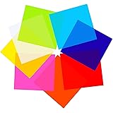 Amazon.com: Outus 104 Pieces Cello Sheets Cellophane Wraps for Gel ...