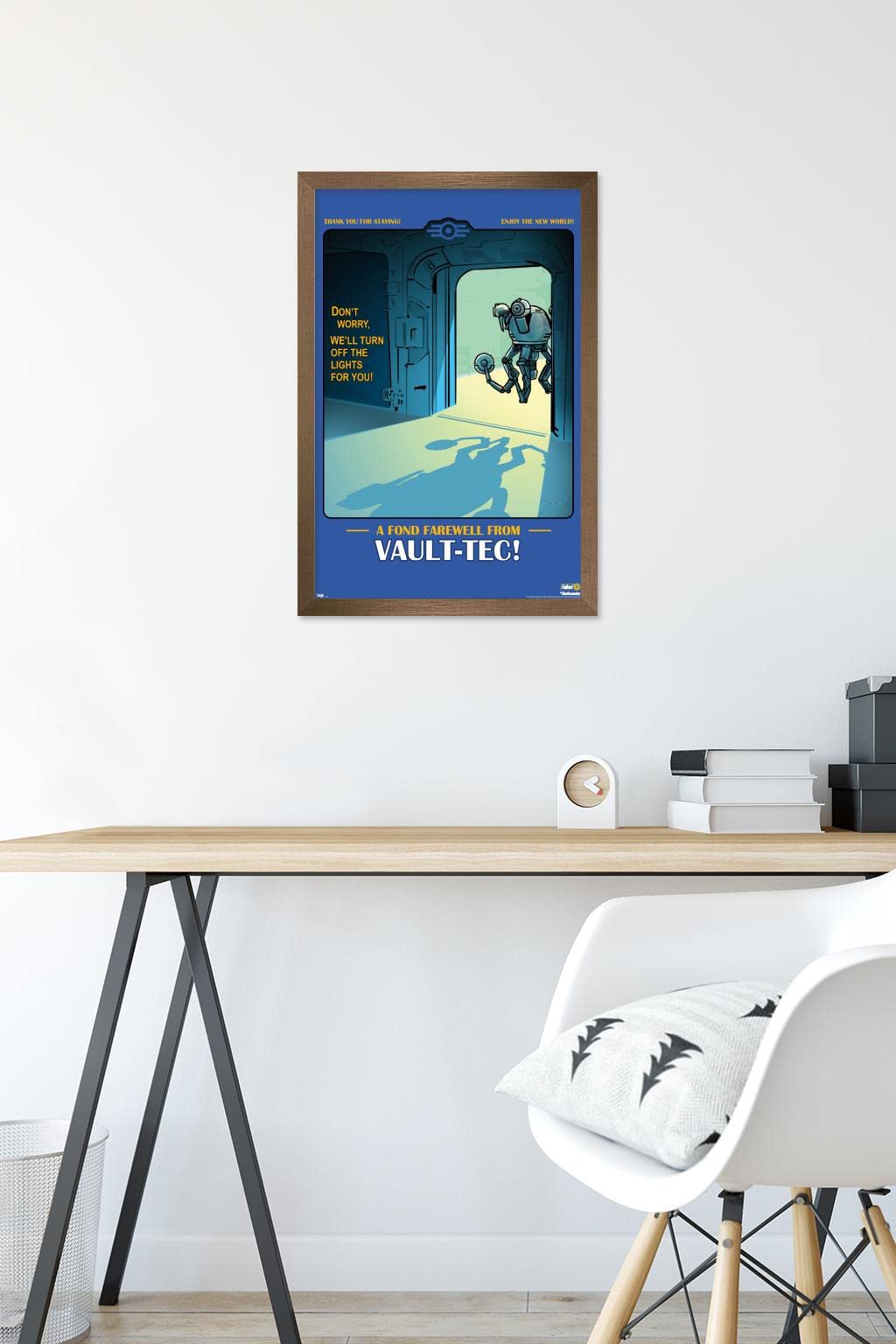 Trends International Fallout: 76 - Fond Farewell Wall Poster, 14.72" X ...