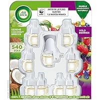 Air Wick® 2 Repuestos de Aromatizante de Ambiente Continuo para Aparato Difusor eléctrico, Aroma ...
